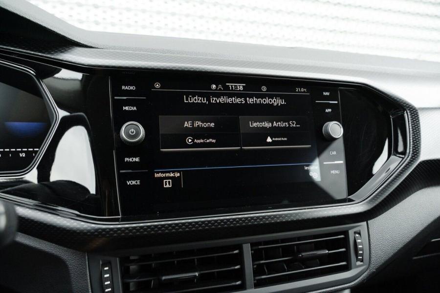 Zils Volkswagen T-Cross 2023 Mārupe, ar dzinēja tilpumu 1.00 L un nobraukumu 37 tūkst. km par 19900 €, foto 18 vietnē AUTOMOTO.COM.LV