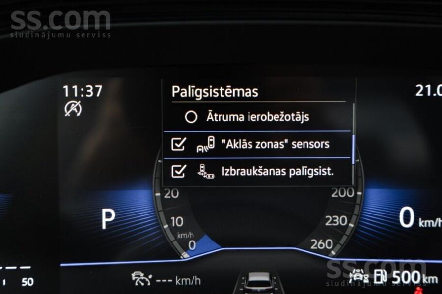 Синий Фольксваген T-Cross 2023 в Рига, объемом двигателя 1.00 л и пробегом 37 тыс. км за 19900 €, фото 14 на AUTOMOTO.COM.LV