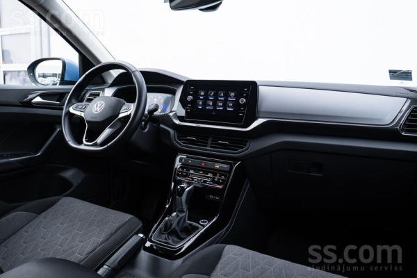 Синий Фольксваген T-Cross 2024 в Рига, объемом двигателя 1.00 л и пробегом 11 тыс. км за 22900 €, фото 10 на AUTOMOTO.COM.LV