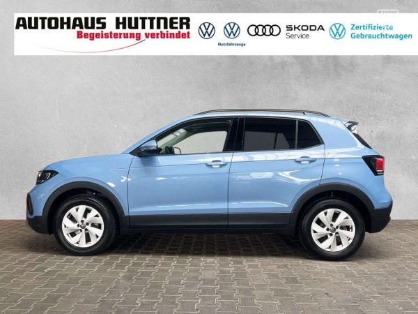 Zils Volkswagen T-Cross 2024 Kauņa, ar dzinēja tilpumu 1.00 L un nobraukumu 21 tūkst. km par 26925 €, foto 2 vietnē AUTOMOTO.COM.LV