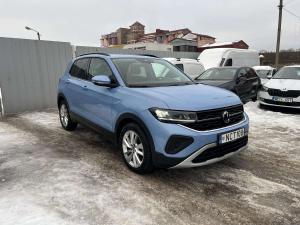 Blue Volkswagen T-Cross 2024 in Kaunas, with an engine capacity of 1.00 L and mileage of 36 thousand km for 13900 €, photo  on AUTOMOTO.COM.LV