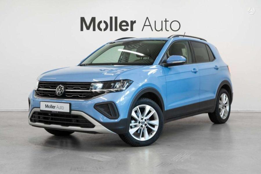 Синий Фольксваген T-Cross 2025 в Вильнюс, объемом двигателя 1.00 л и пробегом 21 тыс. км за 20900 €, фото 1 на AUTOMOTO.COM.LV
