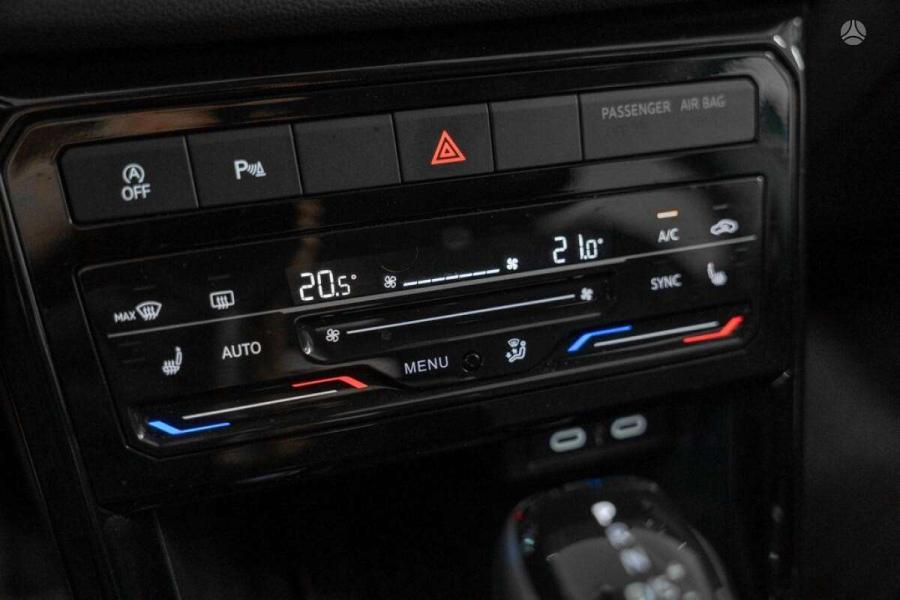 Синий Фольксваген T-Cross 2025 в Вильнюс, объемом двигателя 1.00 л и пробегом 21 тыс. км за 20900 €, фото 16 на AUTOMOTO.COM.LV