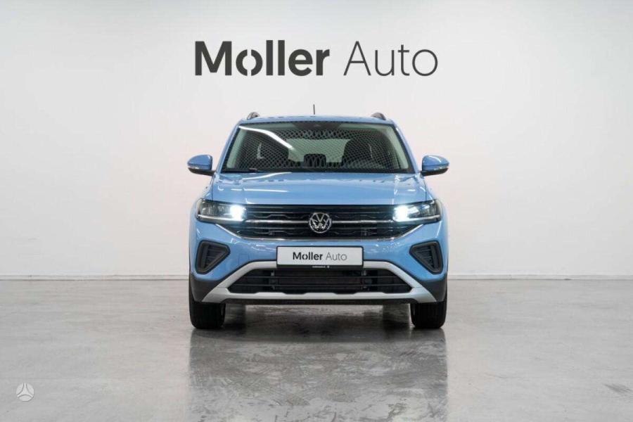 Zils Volkswagen T-Cross 2026 Viļņa, ar dzinēja tilpumu 1.00 L un nobraukumu 7 tūkst. km par 23950 €, foto 5 vietnē AUTOMOTO.COM.LV
