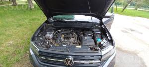 Blue Volkswagen T-Cross 2022 in Riga, with an engine capacity of 1.00 L and mileage of 33 thousand km for 16990 €, photo 8 on AUTOMOTO.COM.LV