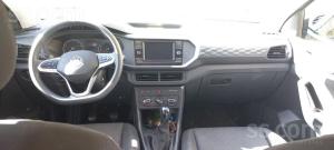 Blue Volkswagen T-Cross 2022 in Riga, with an engine capacity of 1.00 L and mileage of 33 thousand km for 16990 €, photo 10 on AUTOMOTO.COM.LV