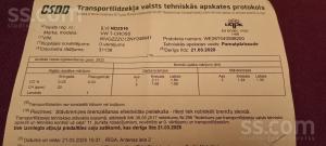 Blue Volkswagen T-Cross 2022 in Riga, with an engine capacity of 1.00 L and mileage of 33 thousand km for 16990 €, photo 11 on AUTOMOTO.COM.LV
