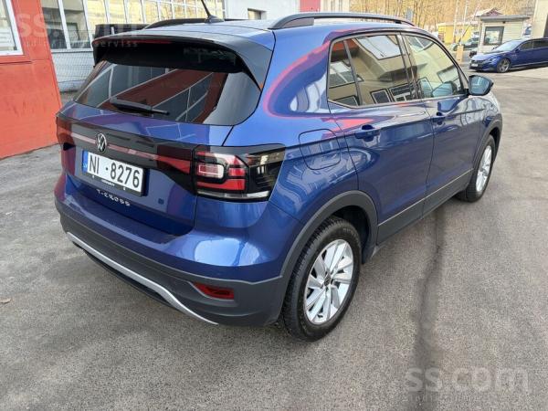 Zils Volkswagen T-Cross 2022 Rīga, ar dzinēja tilpumu 1.00 L un nobraukumu 96 tūkst. km par 15300 €, foto 3 vietnē AUTOMOTO.COM.LV