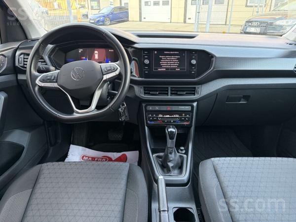 Zils Volkswagen T-Cross 2022 Rīga, ar dzinēja tilpumu 1.00 L un nobraukumu 96 tūkst. km par 15300 €, foto 6 vietnē AUTOMOTO.COM.LV