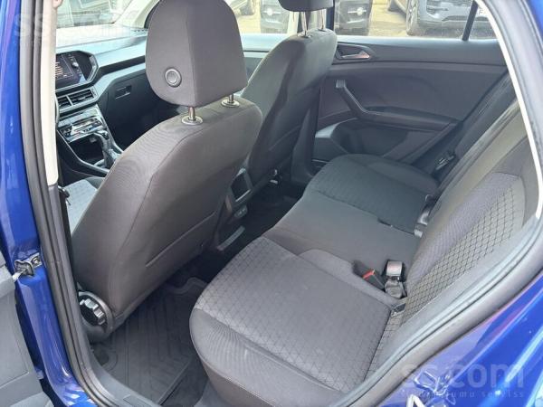 Zils Volkswagen T-Cross 2022 Rīga, ar dzinēja tilpumu 1.00 L un nobraukumu 96 tūkst. km par 15300 €, foto 7 vietnē AUTOMOTO.COM.LV