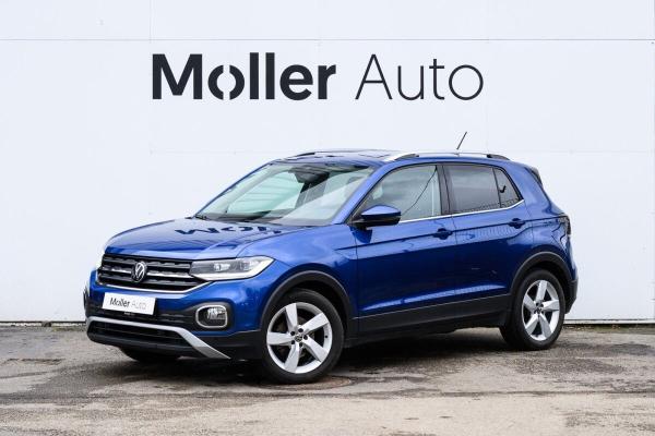 Синий Фольксваген T-Cross 2024 в Рига, объемом двигателя 1.50 л и пробегом 39 тыс. км за 21750 €, фото 1 на AUTOMOTO.COM.LV