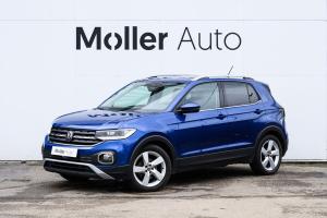 Синий Фольксваген T-Cross 2024 в Рига, объемом двигателя 1.50 л и пробегом 39 тыс. км за 21750 €, фото  на AUTOMOTO.COM.LV