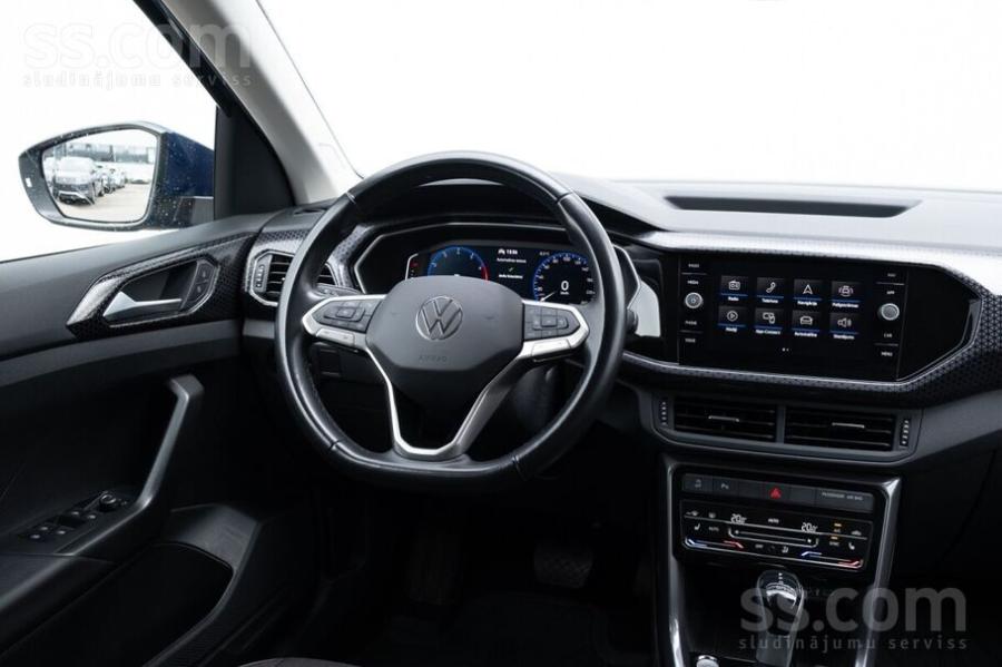 Zils Volkswagen T-Cross 2024 Rīga, ar dzinēja tilpumu 1.50 L un nobraukumu 39 tūkst. km par 21750 €, foto 11 vietnē AUTOMOTO.COM.LV
