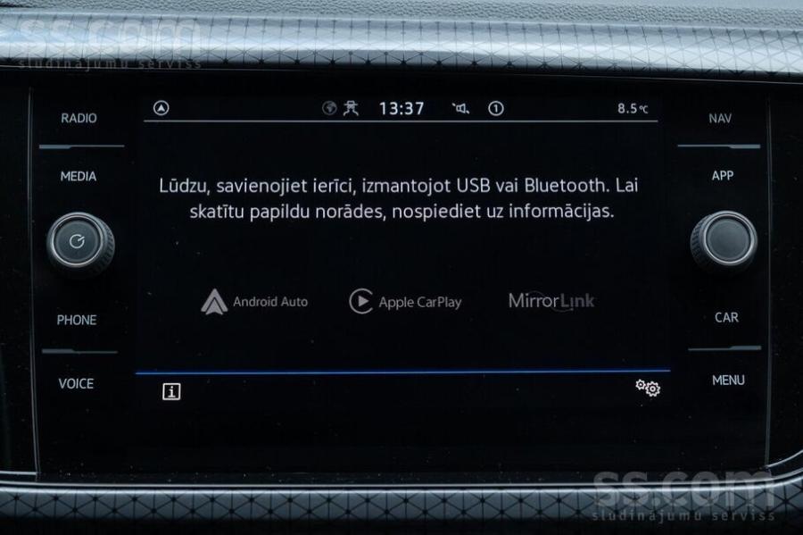 Zils Volkswagen T-Cross 2024 Rīga, ar dzinēja tilpumu 1.50 L un nobraukumu 39 tūkst. km par 21750 €, foto 16 vietnē AUTOMOTO.COM.LV