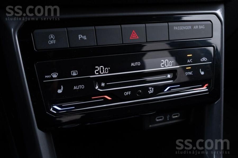 Zils Volkswagen T-Cross 2024 Rīga, ar dzinēja tilpumu 1.50 L un nobraukumu 39 tūkst. km par 21750 €, foto 17 vietnē AUTOMOTO.COM.LV