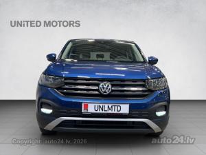 Blue Volkswagen T-Cross 2020 in Tallinn, with an engine capacity of 1.00 L and mileage of 104 thousand km for 13900 €, photo 5 on AUTOMOTO.COM.LV