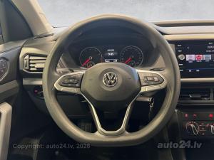 Blue Volkswagen T-Cross 2020 in Tallinn, with an engine capacity of 1.00 L and mileage of 104 thousand km for 13900 €, photo 9 on AUTOMOTO.COM.LV