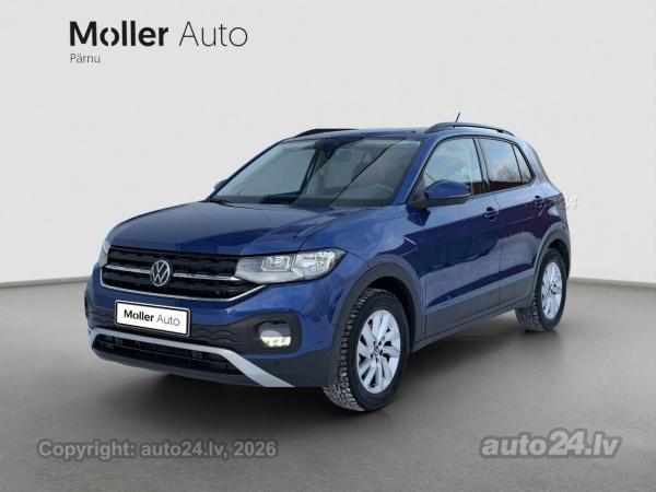 Zils Volkswagen T-Cross 2021 Pērnava, ar dzinēja tilpumu 1.00 L un nobraukumu 20 tūkst. km par 16900 €, foto 1 vietnē AUTOMOTO.COM.LV