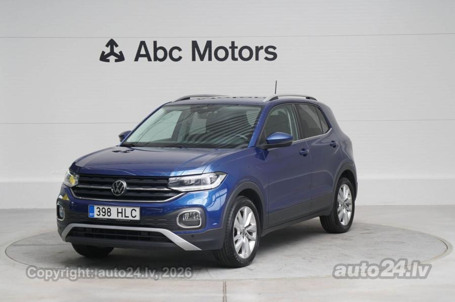 Синий Фольксваген T-Cross 2022 в Таллин, объемом двигателя 1.00 л и пробегом 74 тыс. км за 18990 €, фото 1 на AUTOMOTO.COM.LV