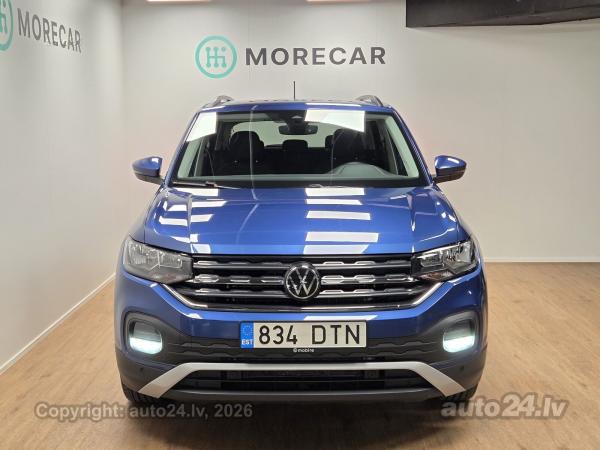 Синий Фольксваген T-Cross 2022 в Таллин, объемом двигателя 1.00 л и пробегом 67 тыс. км за 17900 €, фото 2 на AUTOMOTO.COM.LV