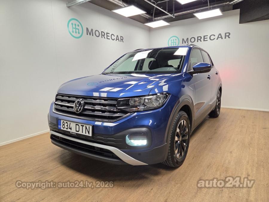 Синий Фольксваген T-Cross 2022 в Таллин, объемом двигателя 1.00 л и пробегом 67 тыс. км за 17900 €, фото 4 на AUTOMOTO.COM.LV