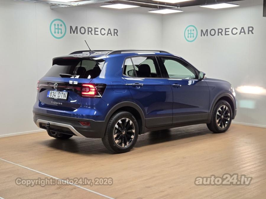 Синий Фольксваген T-Cross 2022 в Таллин, объемом двигателя 1.00 л и пробегом 67 тыс. км за 17900 €, фото 5 на AUTOMOTO.COM.LV