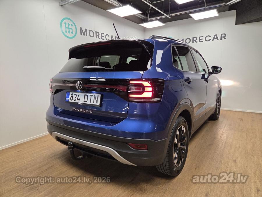 Синий Фольксваген T-Cross 2022 в Таллин, объемом двигателя 1.00 л и пробегом 67 тыс. км за 17900 €, фото 7 на AUTOMOTO.COM.LV