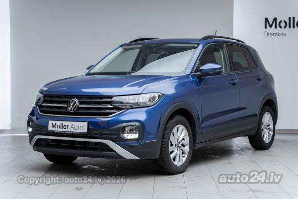 Zils Volkswagen T-Cross 2023 Tallina, ar dzinēja tilpumu 1.00 L un nobraukumu 130 tūkst. km par 19990 €, foto 1 vietnē AUTOMOTO.COM.LV