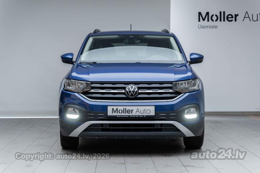 Синий Фольксваген T-Cross 2023 в Таллин, объемом двигателя 1.00 л и пробегом 130 тыс. км за 19990 €, фото 3 на AUTOMOTO.COM.LV