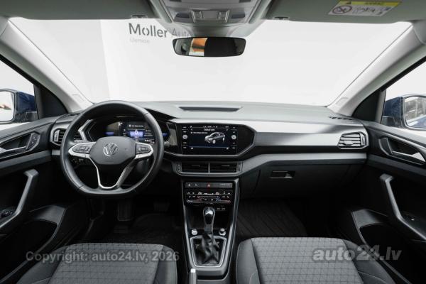 Zils Volkswagen T-Cross 2023 Tallina, ar dzinēja tilpumu 1.00 L un nobraukumu 130 tūkst. km par 19990 €, foto 10 vietnē AUTOMOTO.COM.LV