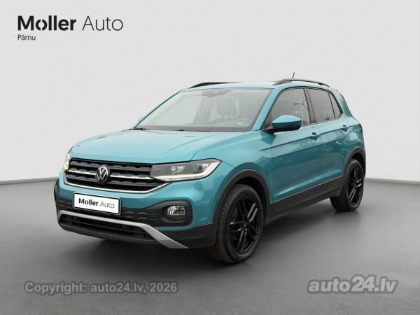 Zils Volkswagen T-Cross 2023 Pērnava, ar dzinēja tilpumu 1.50 L un nobraukumu 46 tūkst. km par 22900 €, foto 1 vietnē AUTOMOTO.COM.LV