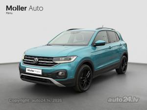 Zils Volkswagen T-Cross 2023 Pērnava, ar dzinēja tilpumu 1.50 L un nobraukumu 46 tūkst. km par 22900 €, foto  vietnē AUTOMOTO.COM.LV