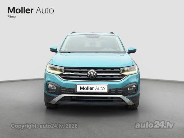 Zils Volkswagen T-Cross 2023 Pērnava, ar dzinēja tilpumu 1.50 L un nobraukumu 46 tūkst. km par 22900 €, foto 4 vietnē AUTOMOTO.COM.LV