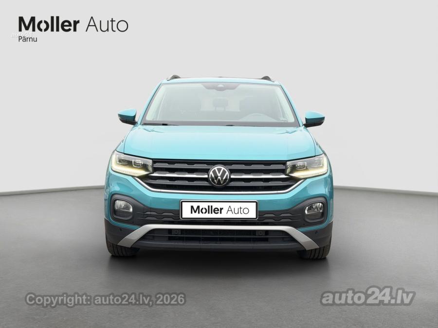 Zils Volkswagen T-Cross 2023 Pērnava, ar dzinēja tilpumu 1.50 L un nobraukumu 46 tūkst. km par 22900 €, foto 4 vietnē AUTOMOTO.COM.LV