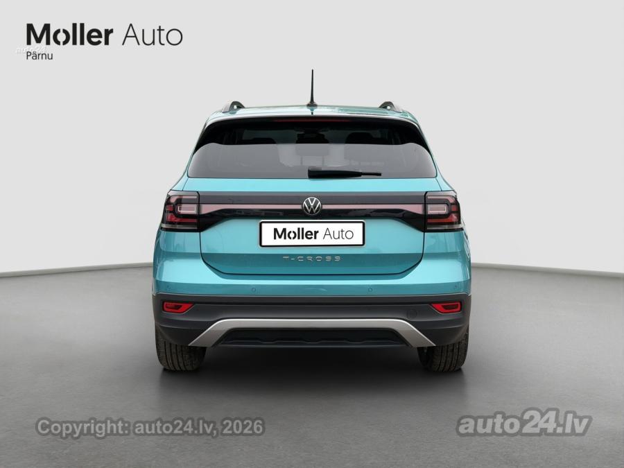 Zils Volkswagen T-Cross 2023 Pērnava, ar dzinēja tilpumu 1.50 L un nobraukumu 46 tūkst. km par 22900 €, foto 5 vietnē AUTOMOTO.COM.LV