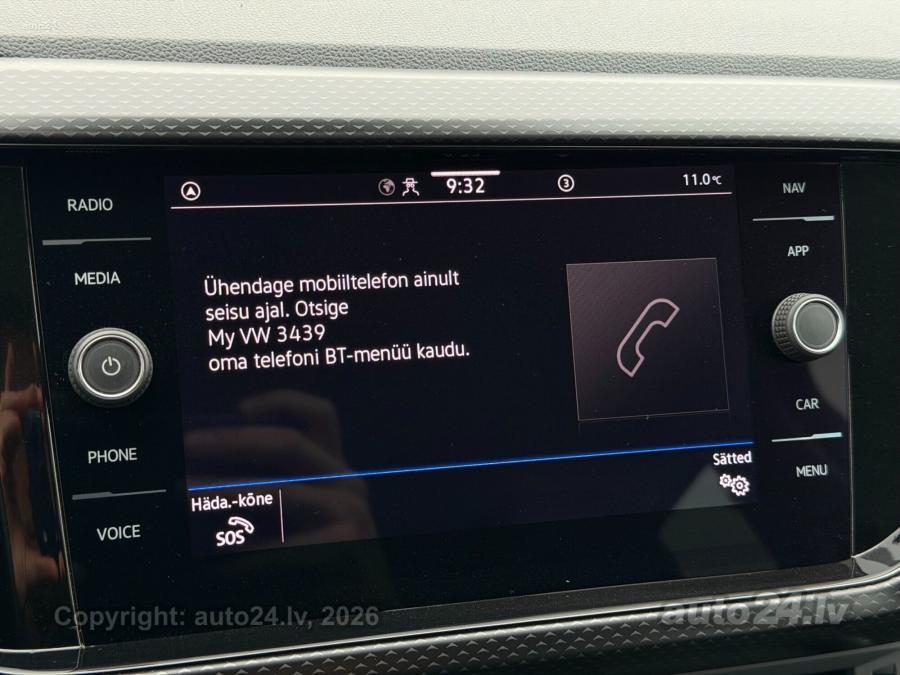 Zils Volkswagen T-Cross 2023 Pērnava, ar dzinēja tilpumu 1.50 L un nobraukumu 46 tūkst. km par 22900 €, foto 14 vietnē AUTOMOTO.COM.LV