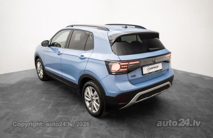 Zils Volkswagen T-Cross 2024 Tallina, ar dzinēja tilpumu 1.00 L un nobraukumu 9 tūkst. km par 21900 €, foto 7 vietnē AUTOMOTO.COM.LV