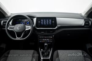 Zils Volkswagen T-Cross 2024 Tallina, ar dzinēja tilpumu 1.00 L un nobraukumu 9 tūkst. km par 21900 €, foto 14 vietnē AUTOMOTO.COM.LV