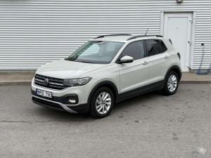 Brown Volkswagen T-Cross 2023 in Vilnius, with an engine capacity of 1.00 L and mileage of 88 thousand km for 16950 €, photo  on AUTOMOTO.COM.LV