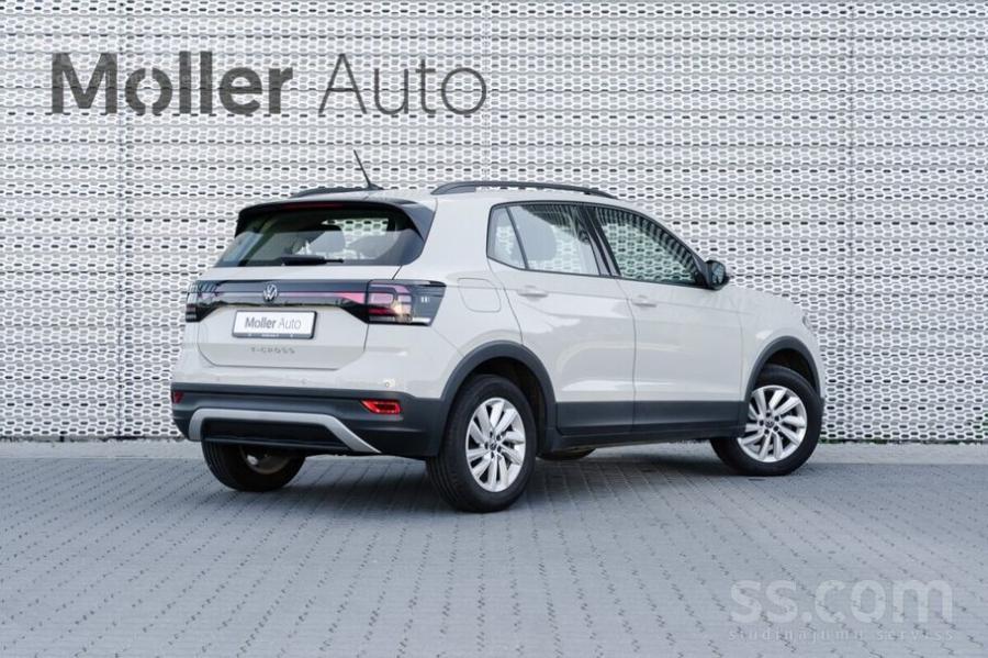 Brūns Volkswagen T-Cross 2024 Rīga, ar dzinēja tilpumu 1.00 L un nobraukumu 50 tūkst. km par 17100 €, foto 5 vietnē AUTOMOTO.COM.LV