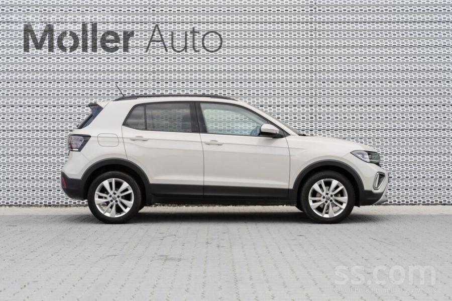 Brown Volkswagen T-Cross 2025 in Riga, with an engine capacity of 1.00 L and mileage of 42 thousand km for 22900 €, photo 6 on AUTOMOTO.COM.LV