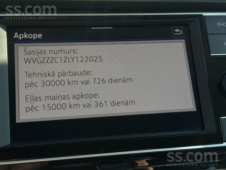 Фольксваген T-Cross 2020 в Валмиера, объемом двигателя 1.00 л и пробегом 73 тыс. км за 15900 €, фото 12 на AUTOMOTO.COM.LV