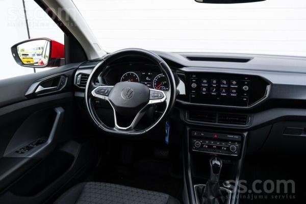 Volkswagen T-Cross 2021 in Riga, with an engine capacity of 1.00 L and mileage of 47 thousand km for 15950 €, photo 10 on AUTOMOTO.COM.LV