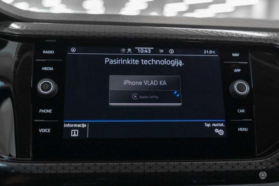 Volkswagen T-Cross 2023 Viļņa, ar dzinēja tilpumu 1.00 L un nobraukumu 31 tūkst. km par 18500 €, foto 13 vietnē AUTOMOTO.COM.LV