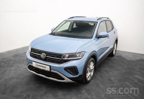 Volkswagen T-Cross 2024 in Riga, with an engine capacity of 1.00 L and mileage of 9 thousand km for 21900 €, photo 1 on AUTOMOTO.COM.LV