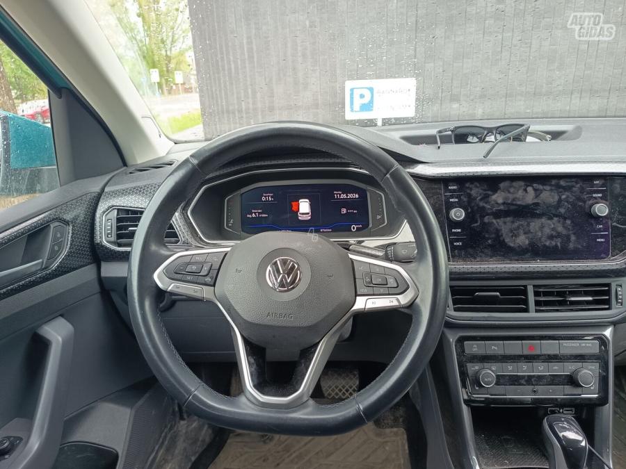 Zaļš Volkswagen T-Cross 2020 Kauņa, ar dzinēja tilpumu 1.00 L un nobraukumu 89 tūkst. km par 16200 €, foto 15 vietnē AUTOMOTO.COM.LV