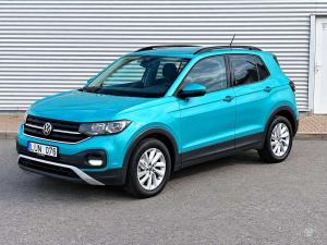 Green Volkswagen T-Cross 2021 in Vilnius, with an engine capacity of 1.00 L and mileage of 115 thousand km for 14490 €, photo  on AUTOMOTO.COM.LV