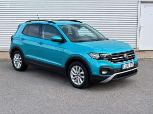 Зеленый Фольксваген T-Cross 2021 в Вильнюс, объемом двигателя 1.00 л и пробегом 115 тыс. км за 14490 €, фото 3 на AUTOMOTO.COM.LV