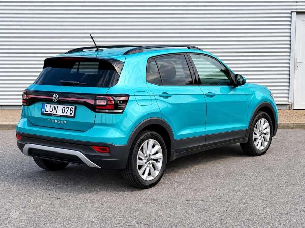 Зеленый Фольксваген T-Cross 2021 в Вильнюс, объемом двигателя 1.00 л и пробегом 115 тыс. км за 14490 €, фото 5 на AUTOMOTO.COM.LV