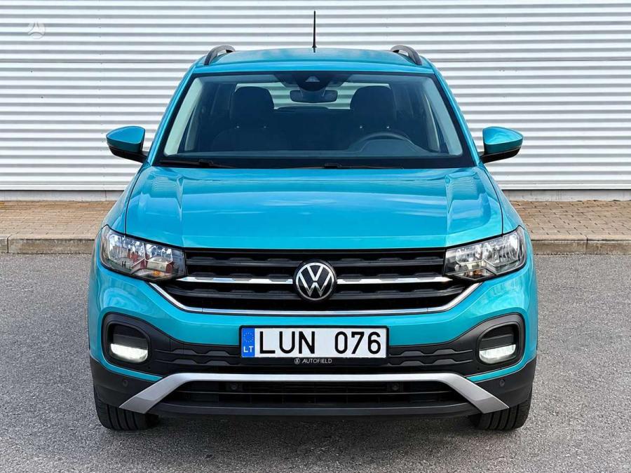 Зеленый Фольксваген T-Cross 2021 в Вильнюс, объемом двигателя 1.00 л и пробегом 115 тыс. км за 14490 €, фото 7 на AUTOMOTO.COM.LV